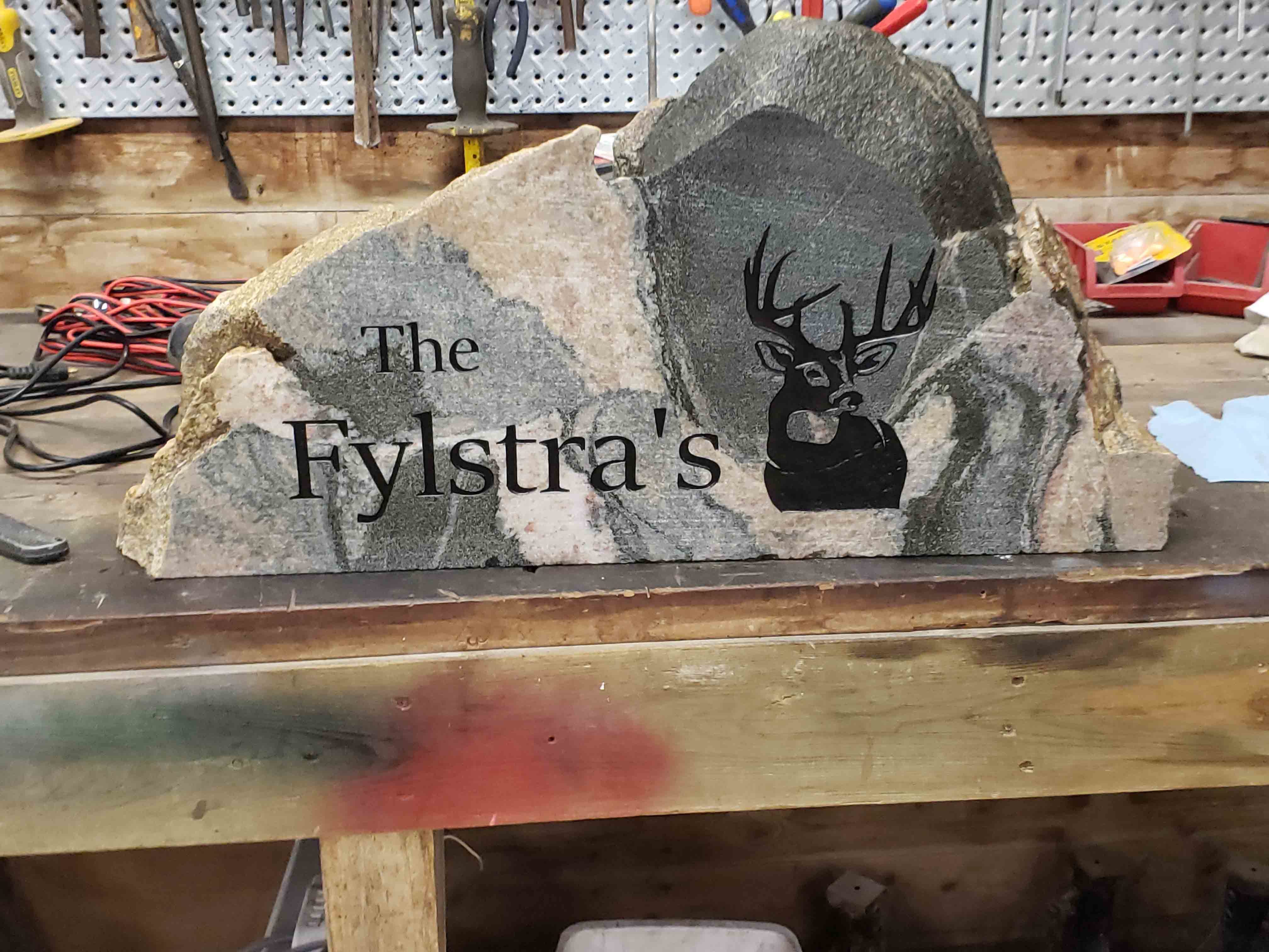 Stone Engravers | Ruthven Rocks | Ruthven, IA