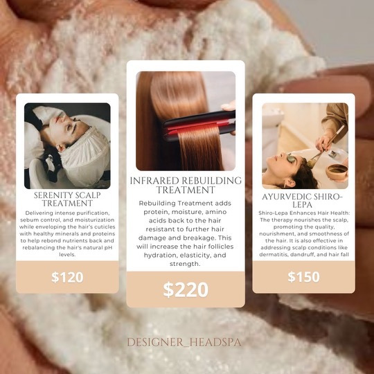 Head Spa | Designer Head Spa | Campbell, CA